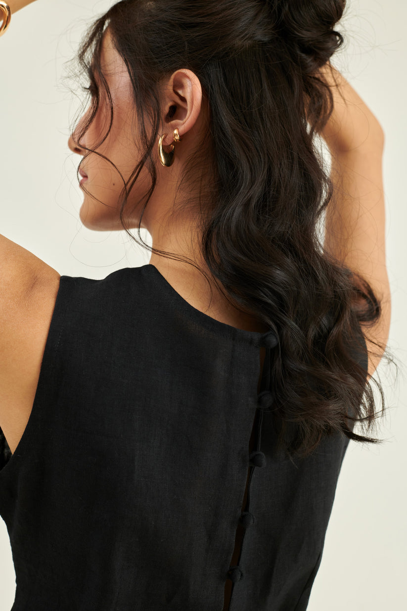 Black Long Top – endless summer